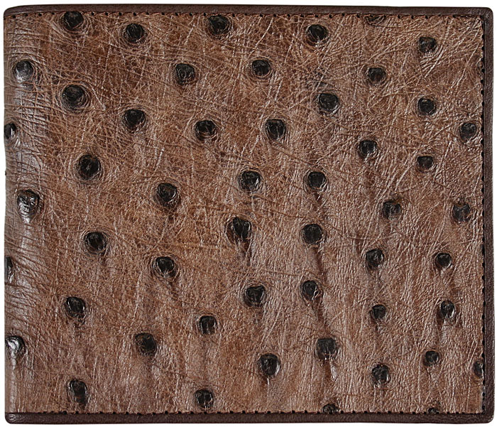 Ostrich Leather Bi-Fold Wallet - Body Skin - Toad Factory - Buy Exotic ...